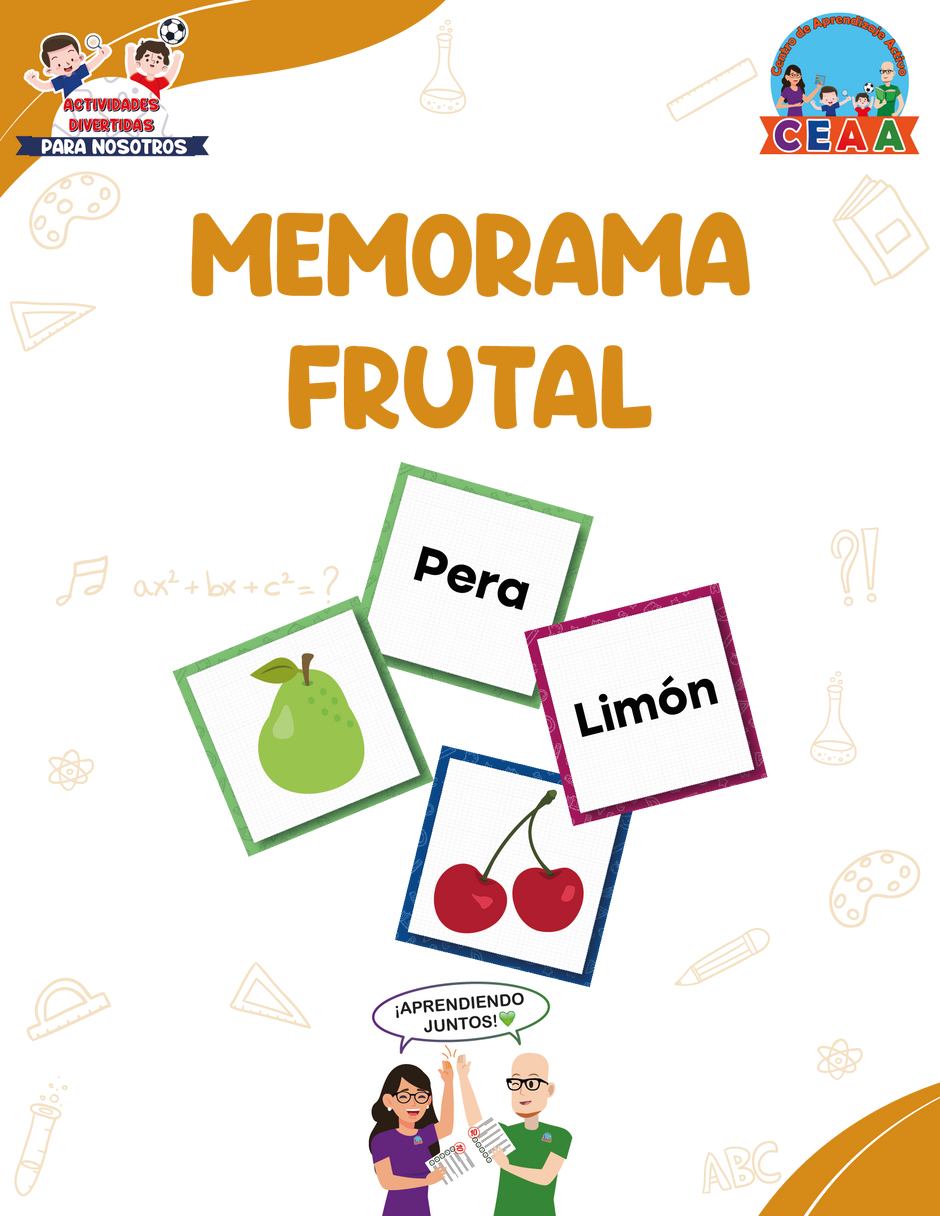 Memoramas – Centro de Aprendizaje Activo